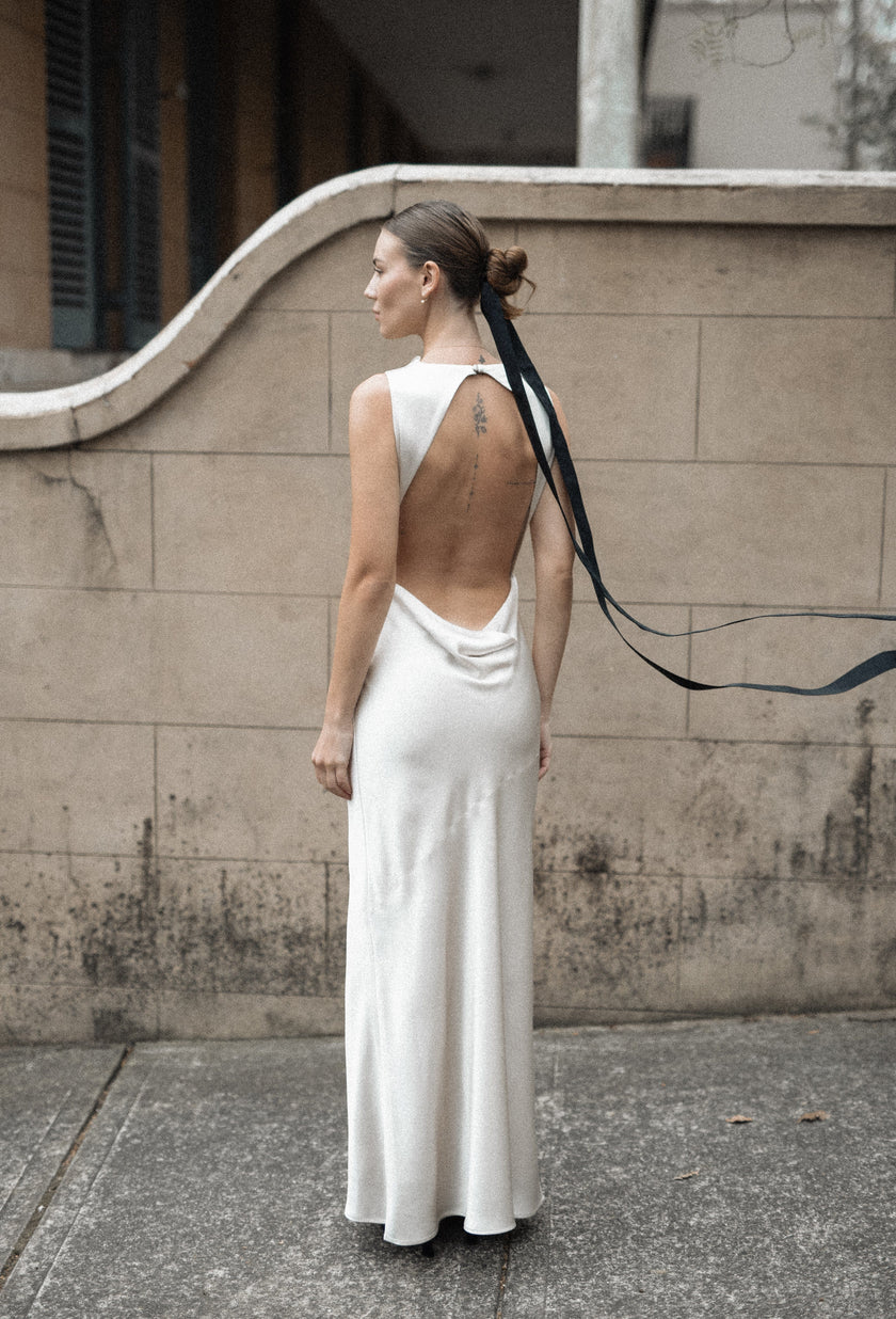 SATIN BIAS TIE SIDE SKIRT | OLIVE | THIRD FORM | Matching Sets & Co ...