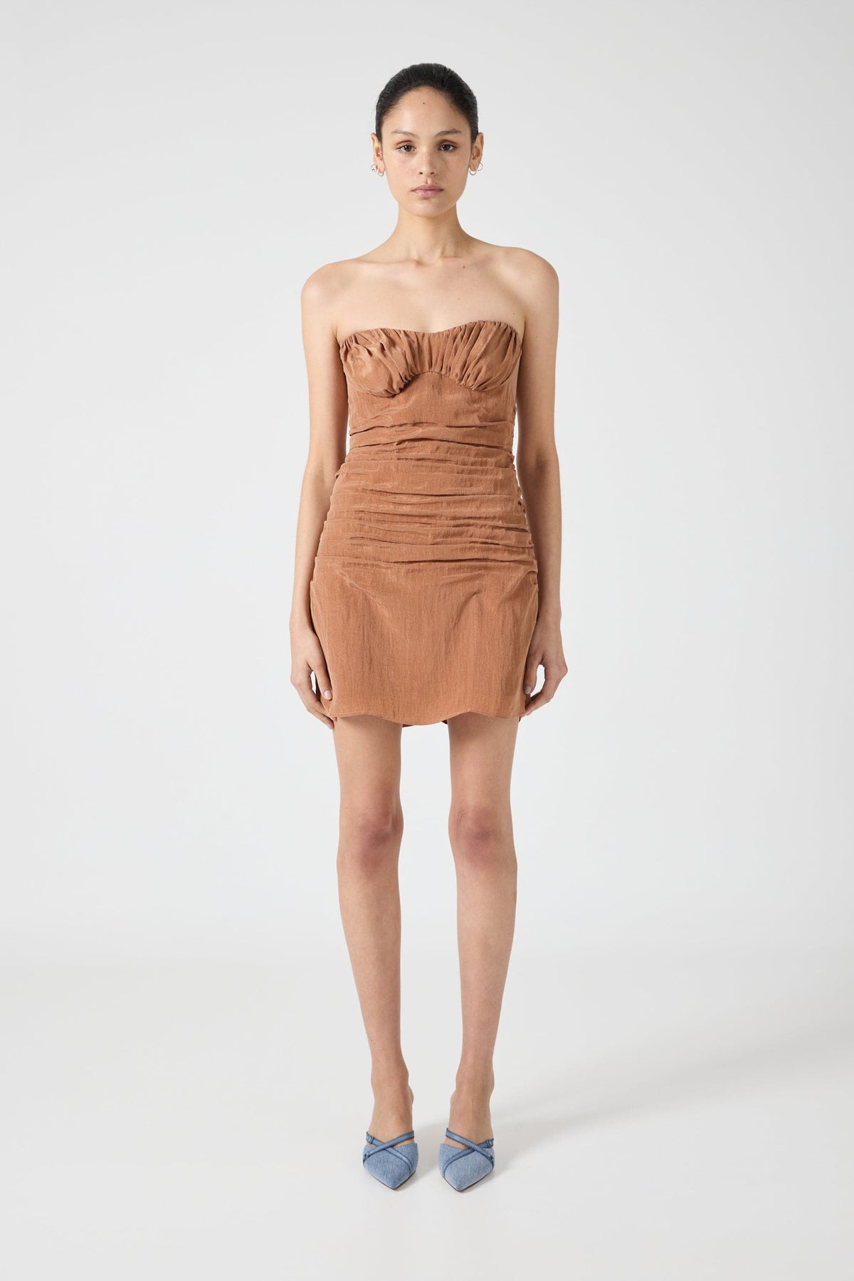 ECLIPSE MINI DRESS | RUST | THIRD FORM | Women's Australian Fashion