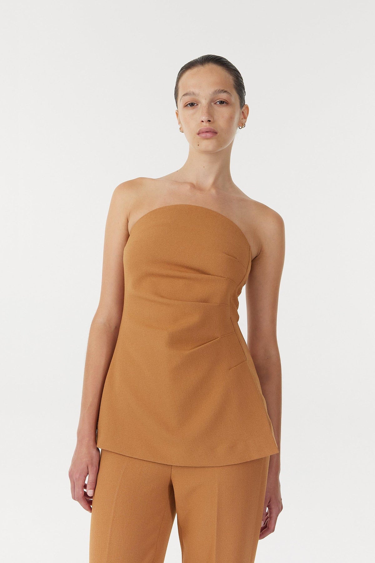 ENIGMA STRAPLESS BODICE | CAMEL | Third Form | Women's Australian Fashion | Shop New Arrivals ...