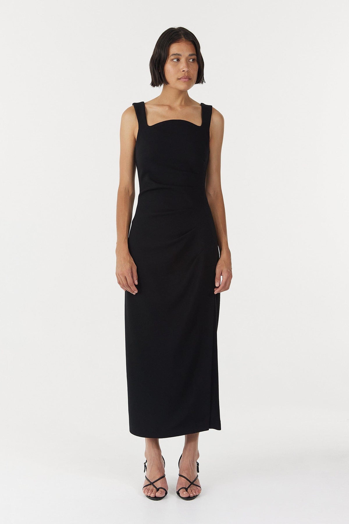 ENIGMA TUCK DRESS | BLACK | Third Form | Women's Office Fashion | Shop ...