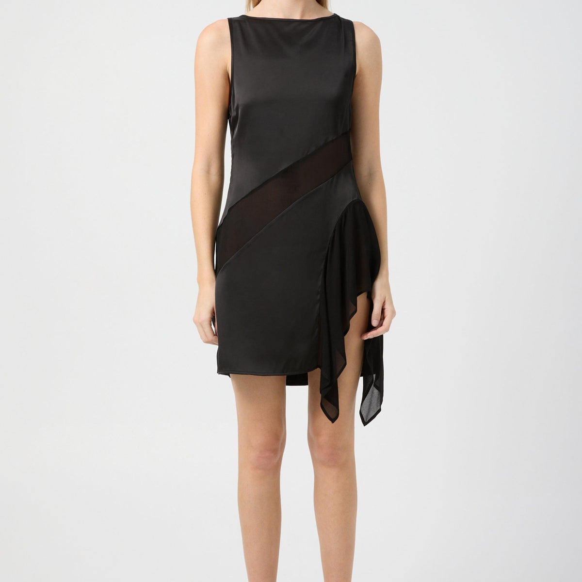 ESSENCE PANELLED MINI DRESS | BLACK| THIRD FORM | Women's Australian ...