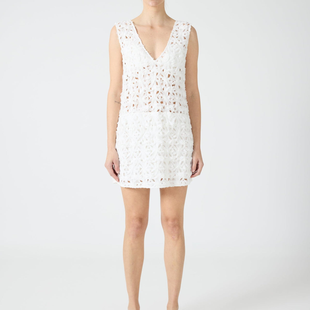 ETHEREAL MINI DRESS | OFF WHITE | THIRD FORM | Women's Australian Fashion