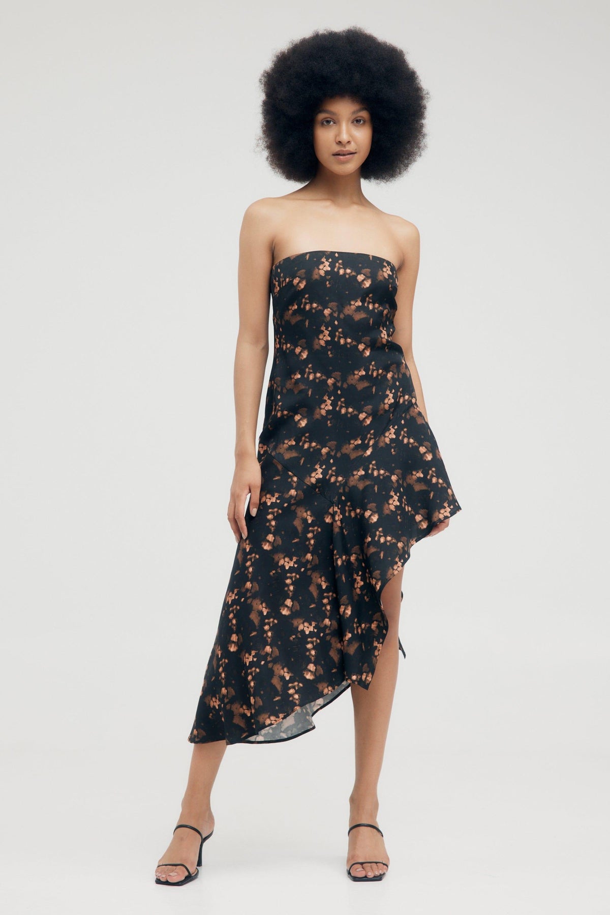 PRESSED PETALS FREE FLOW STRAPLESS DRESS | PETALS | Third Form | Shop ...