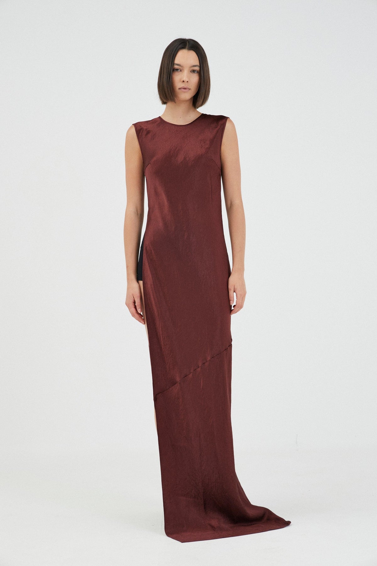 REVERY HIGH SPLIT TANK DRESS | SHIRAZ | THIRD FORM | Women's Australian ...