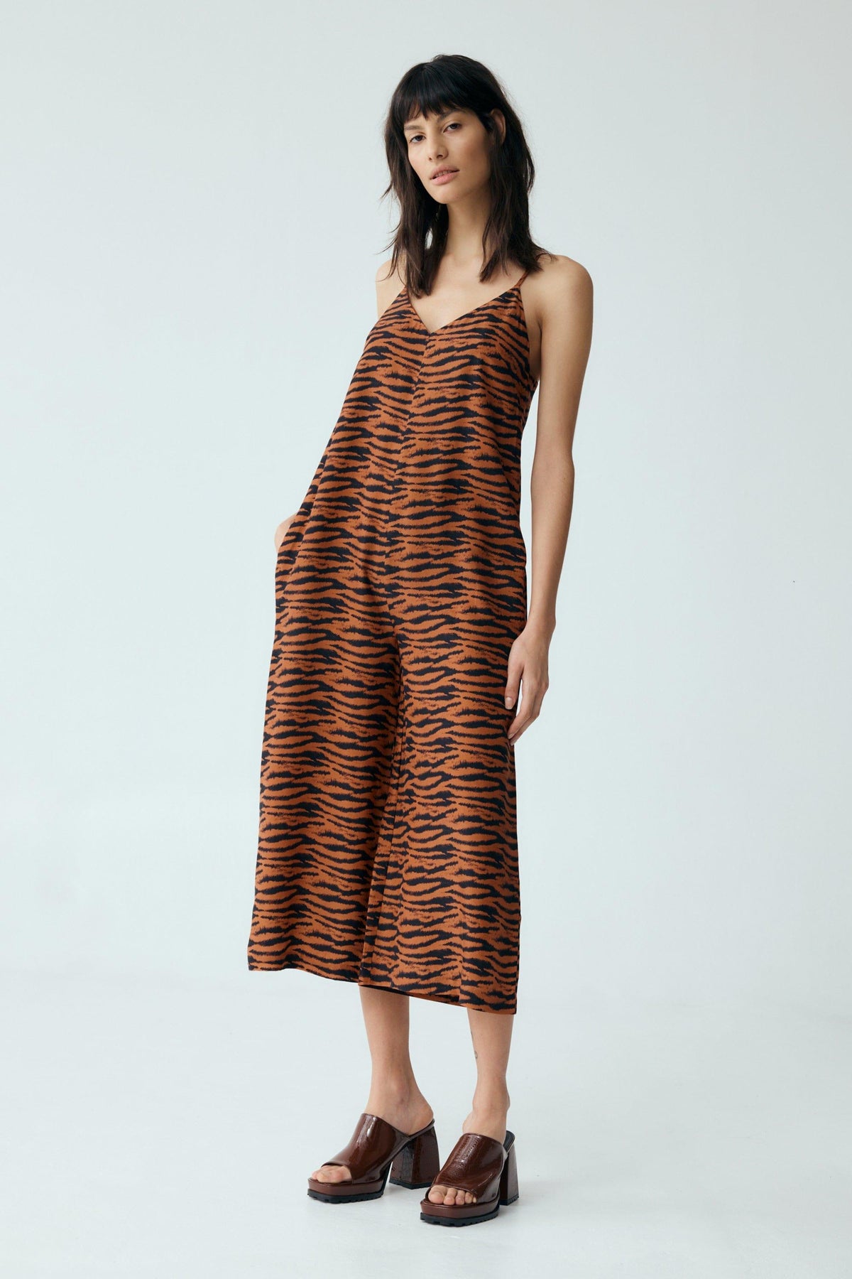 WILD HEARTS JUMPSUIT | ZEBRA — THIRD FORM